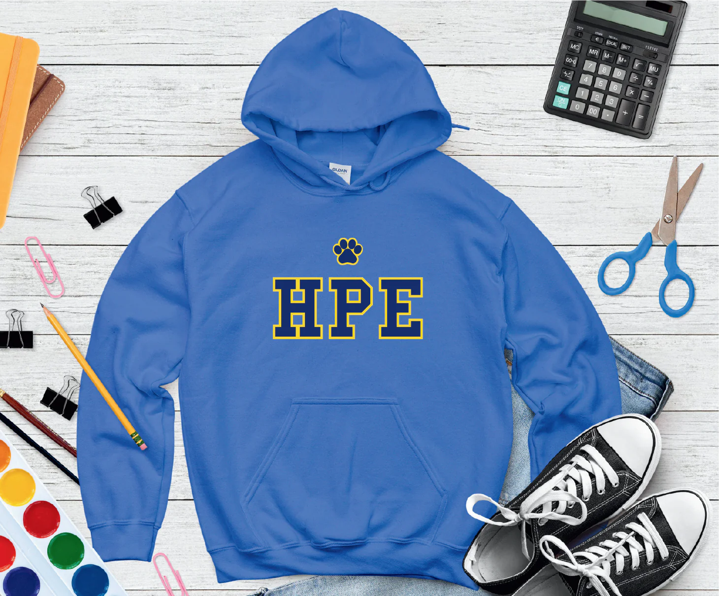 HPE Spirit Wear Collection – 1602 Custom Designs